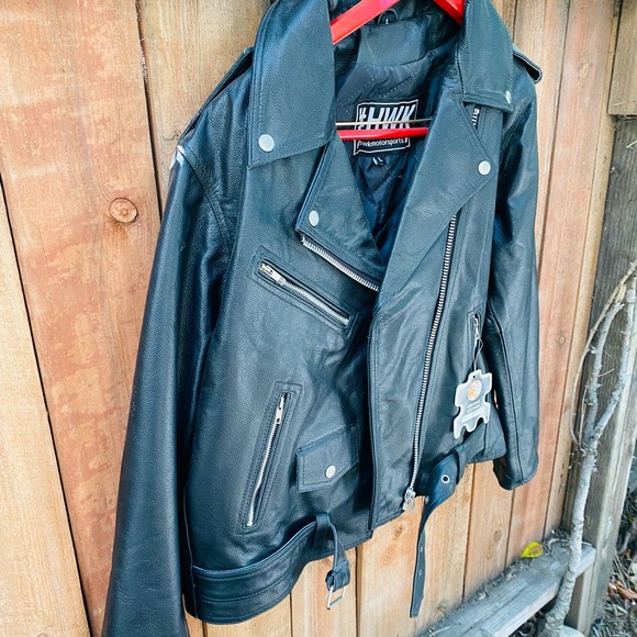 Tony Hawk | Jackets & Coats | Hawk Black Leather Jacket | Poshmark
